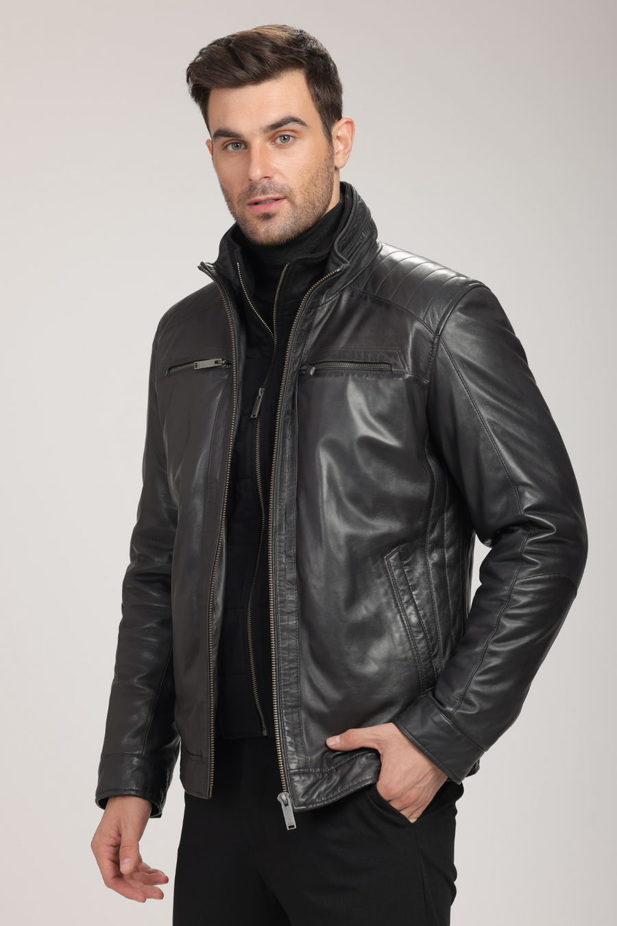 EDRIK -Mens Leather Jacket – Danier