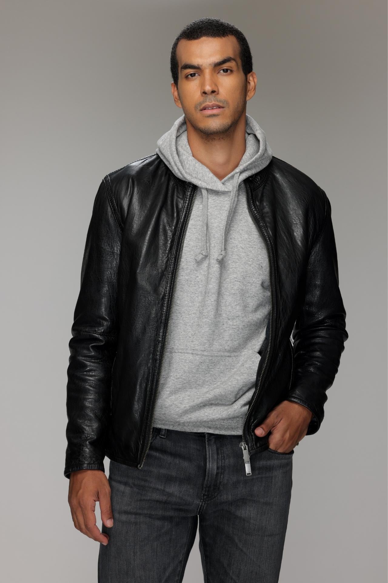 KEIFER - Genuine Leather Bomber Jacket – Danier