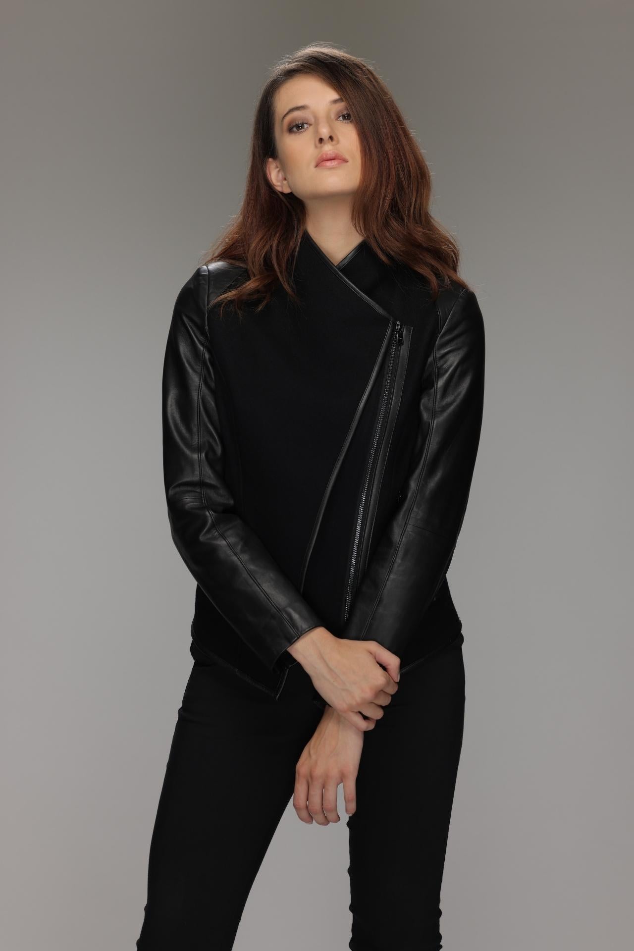 Black Leather Jacket Women Danier